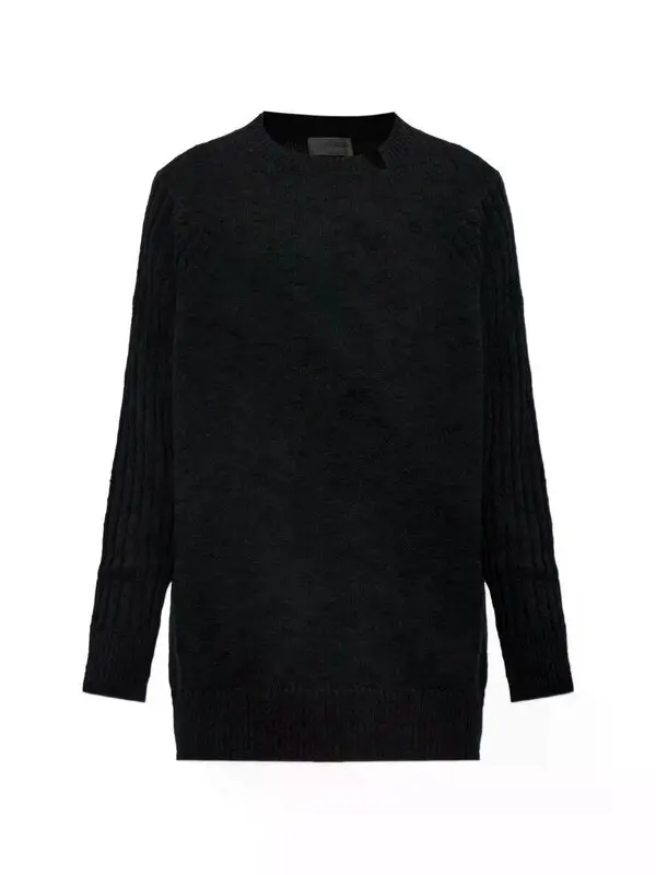 Yohji Yamamoto Cut-out Oversized Sweater