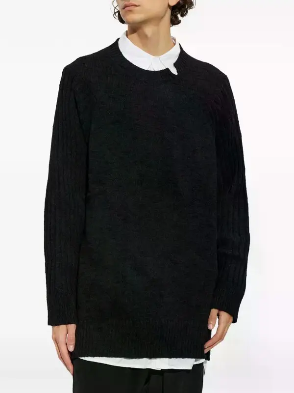 Yohji Yamamoto Cut-out Oversized Sweater