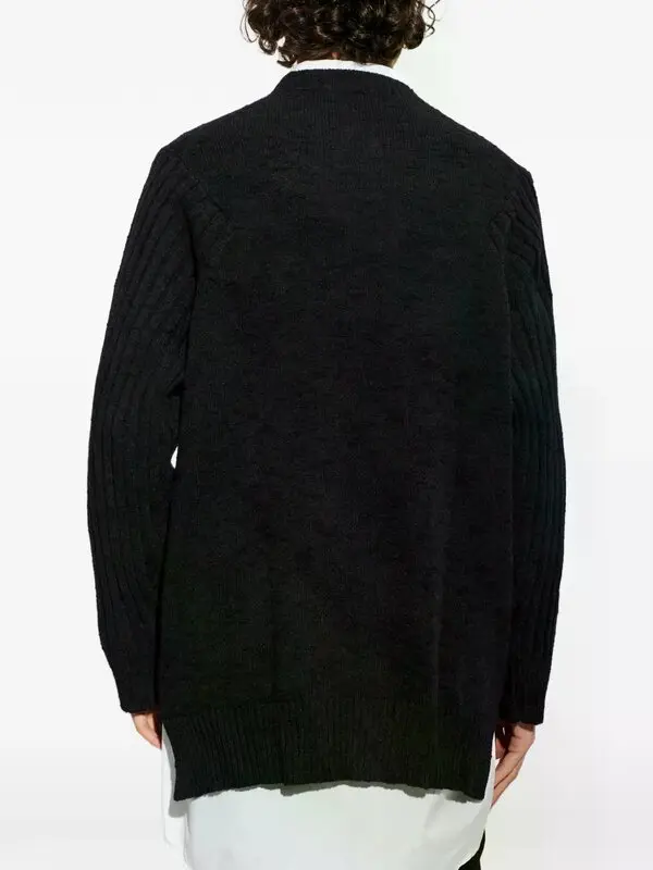 Yohji Yamamoto Cut-out Oversized Sweater