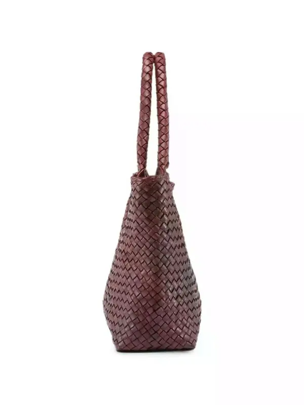 Officine Creative Woven Leather Tote Bag
