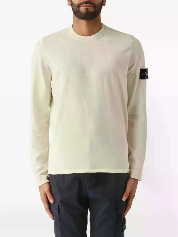 Stone Island 5100062 Light Raw Hand Organic-cotton Sweater