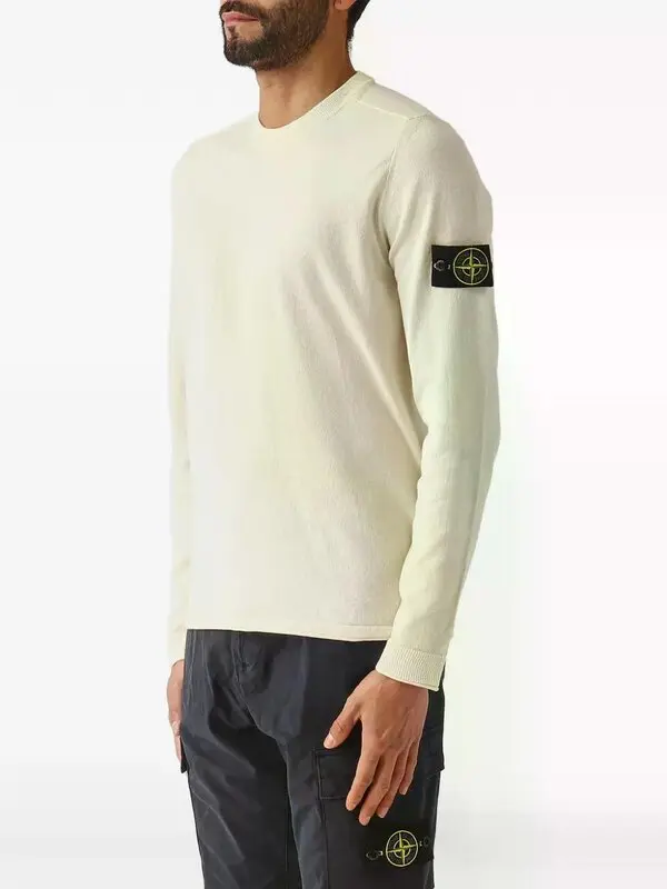 Stone Island 5100062 Light Raw Hand Organic-cotton Sweater