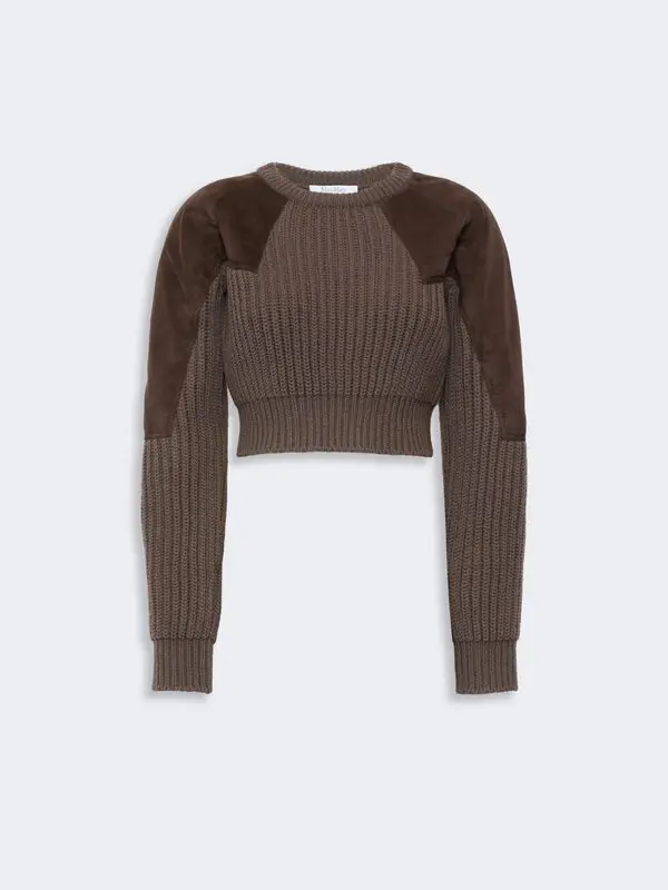 Max Mara Wool And Cashmere Ribbed Jumper