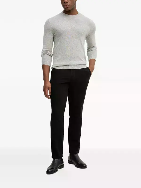 Sisley Crew-neck Ribbed-trim Sweater