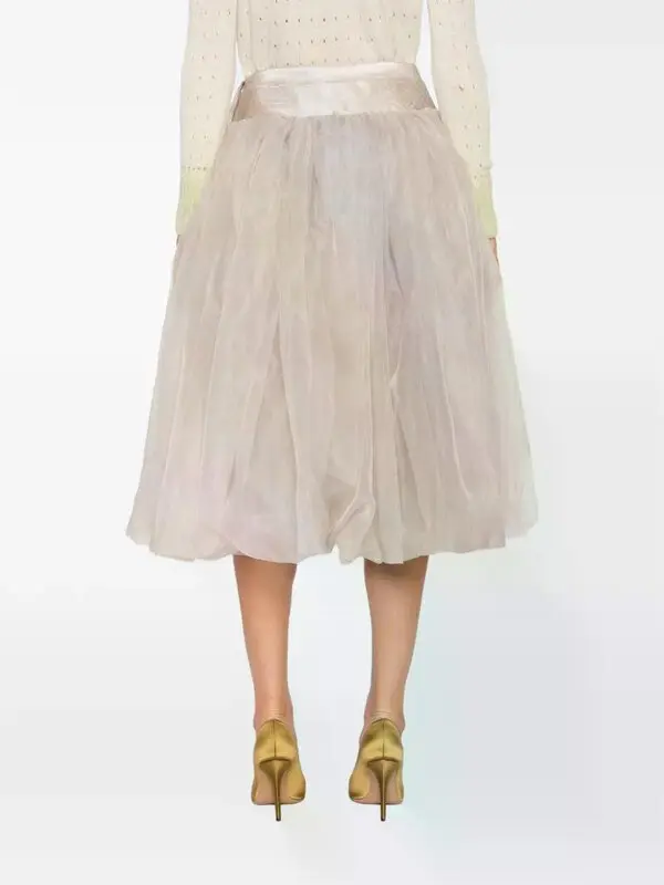 Ermanno Scervino Tulle Layered Midi Skirt