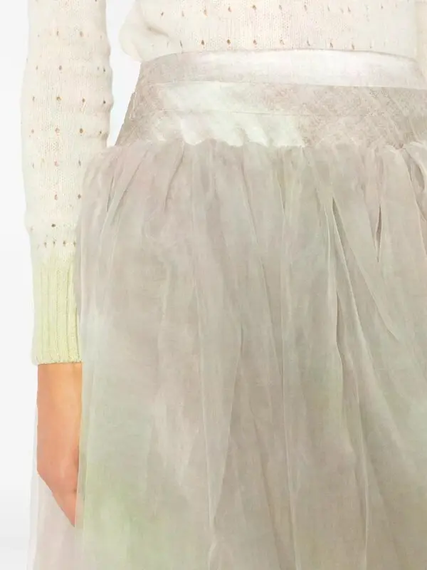Ermanno Scervino Tulle Layered Midi Skirt