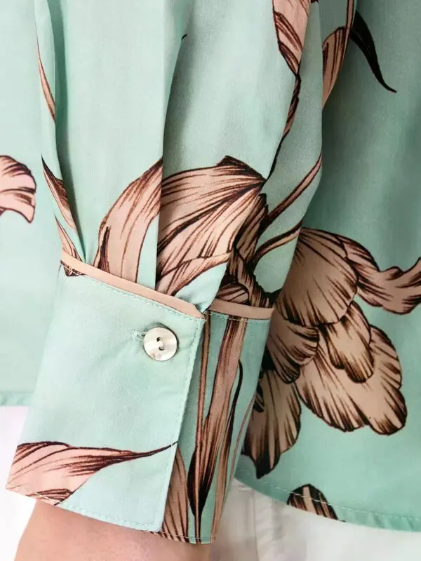 Chantelle Eliot Floral-print Pajama Shirt