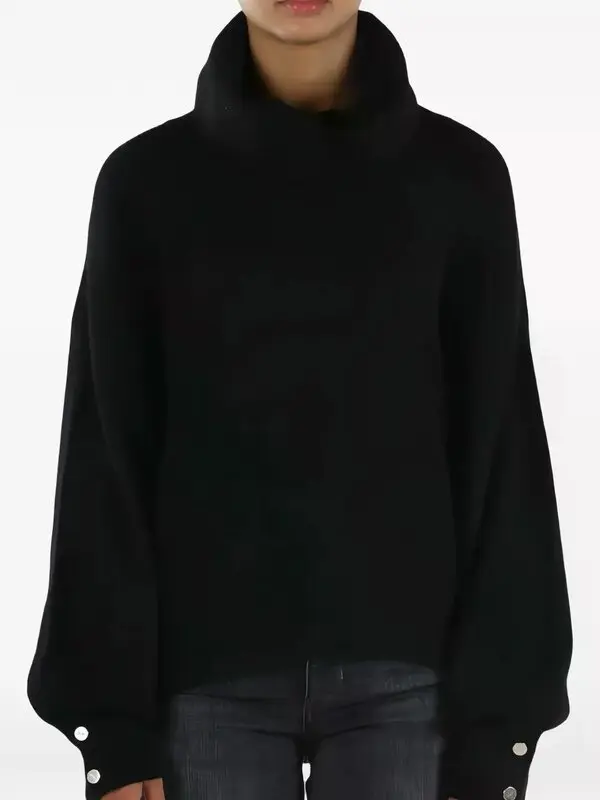 Liu Jo Turtleneck Sweater - Black