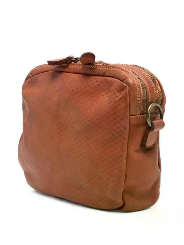 SOMMET Arlo Cobra Leather Shoulder Bag