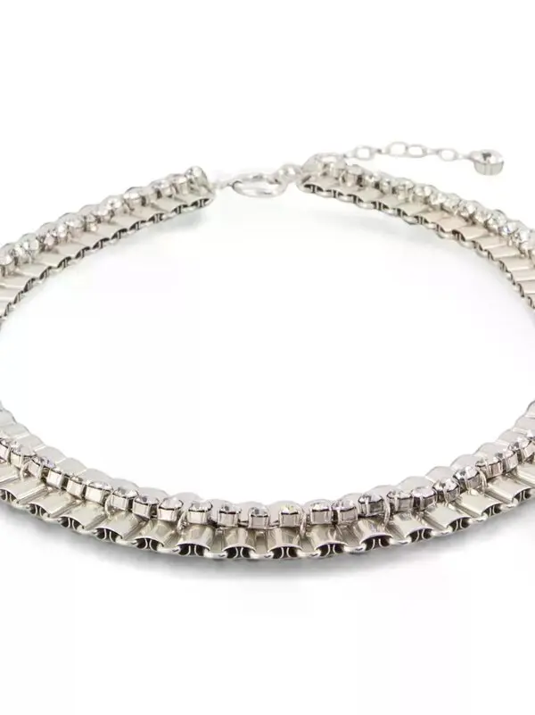 Isabel Marant Étoile Herese Crystal-embellished Belt - Silver