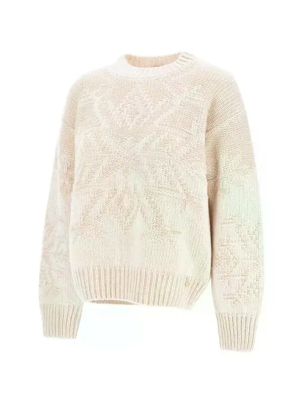 Herno Snowflake-motif Vanisé-inlay Sweater