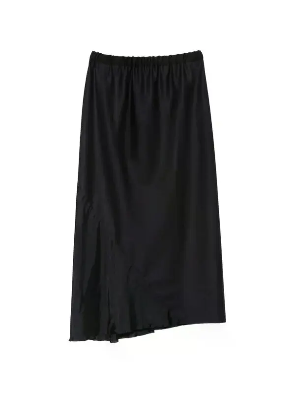 FRANCESCA MARCHISIO Panelled Wool Maxi Skirt