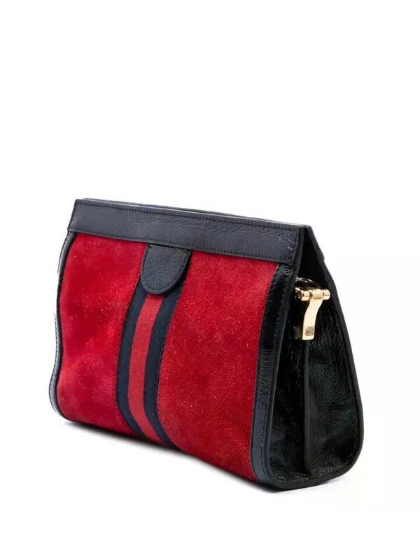 Gucci 2016-2026 Small Suede Web Ophidia Chain Crossbody Bag