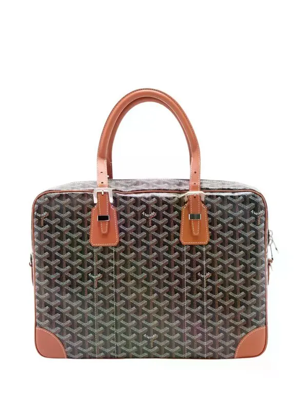Goyard 2000-2026 Goyardine Ambassade Mm Business Bag - Black
