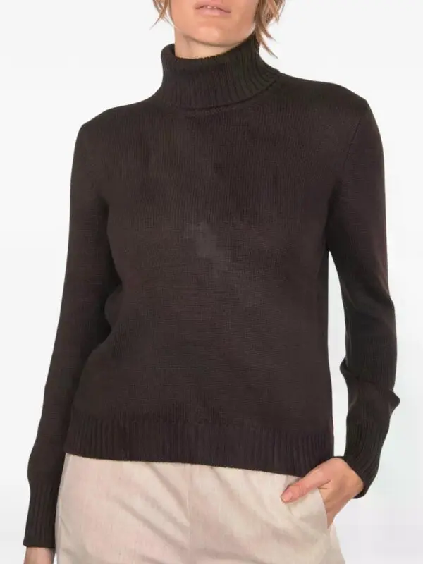 GRAN SASSO Roll-neck Wool Sweater