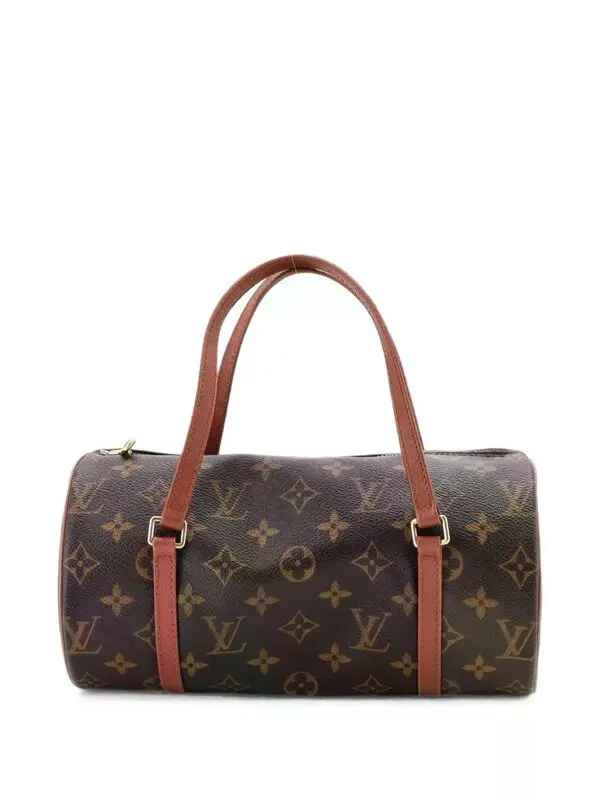 LOUIS VUITTON Papillon Handbag Monogram Canvas 26 Satchel