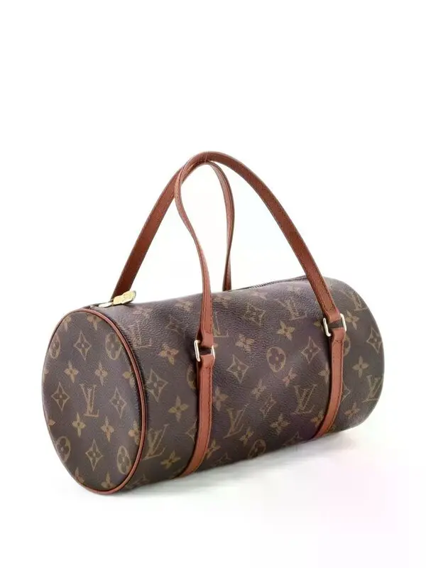LOUIS VUITTON Papillon Handbag Monogram Canvas 26 Satchel