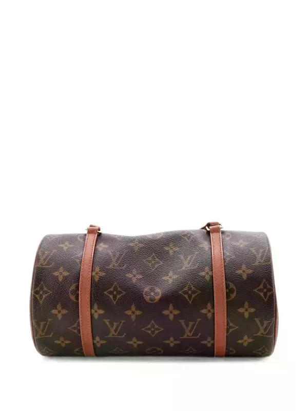 LOUIS VUITTON Papillon Handbag Monogram Canvas 26 Satchel