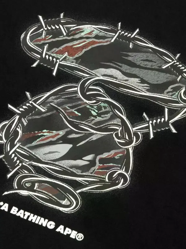 AAPE BY *A BATHING APE Moonface Graphic-print T-shirt