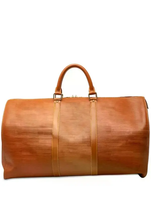 LOUIS VUITTON 1994 Epi Keepall 50 Travel Bag - Brown