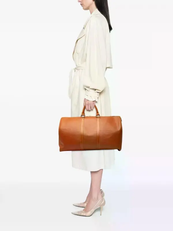 LOUIS VUITTON 1994 Epi Keepall 50 Travel Bag - Brown