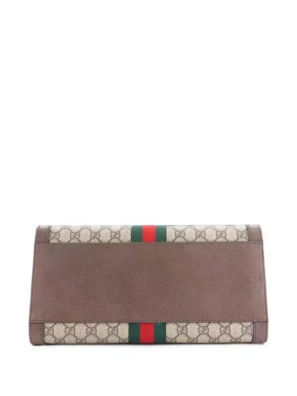 Gucci Ophidia Top Handle Gg Coated Canvas Medium Tote Bag