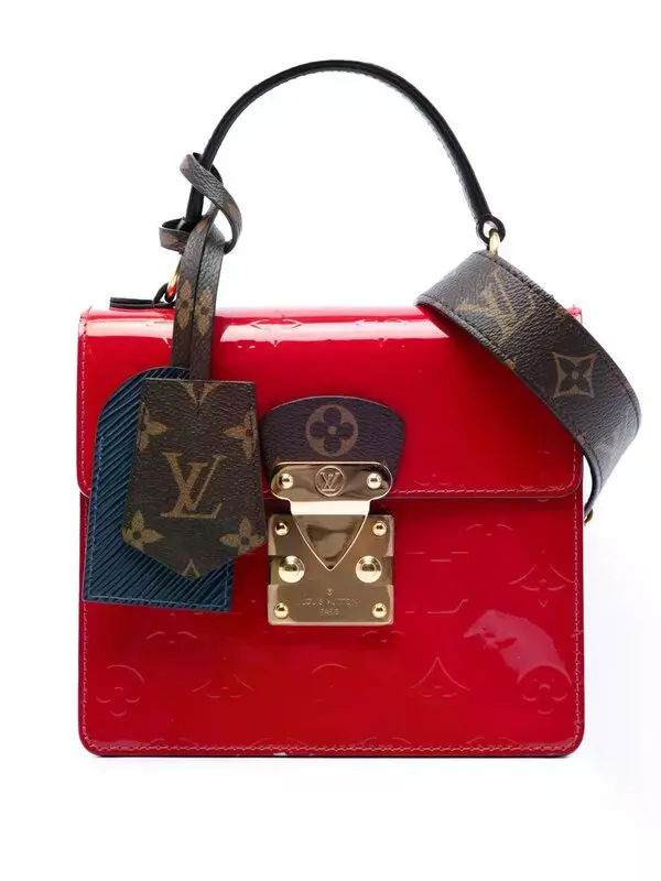 LOUIS VUITTON 2020 Monogram Vernis Spring Street Satchel