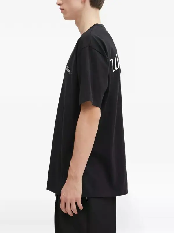 WACKO MARIA Logo Print Knit T-shirt
