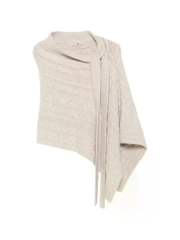 Ermanno Scervino Cable-knit Cape