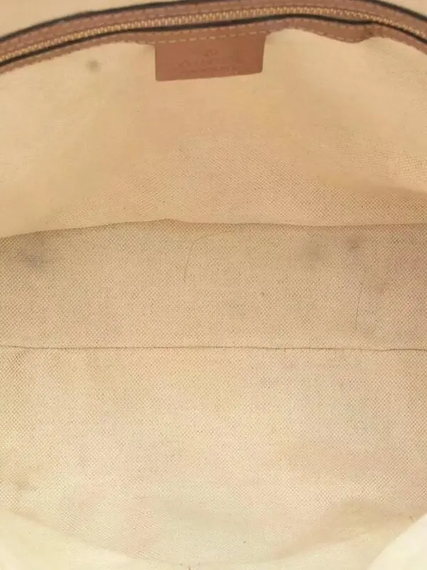 Gucci 2000-2015 Medium Gg Canvas Bree Dome Tote Bag