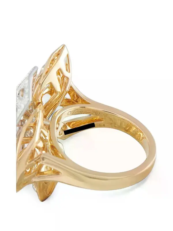 Cartier Caresse D'orchidees Diamond Ring