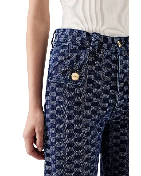 Tresse Mid Rise Straight Jeans