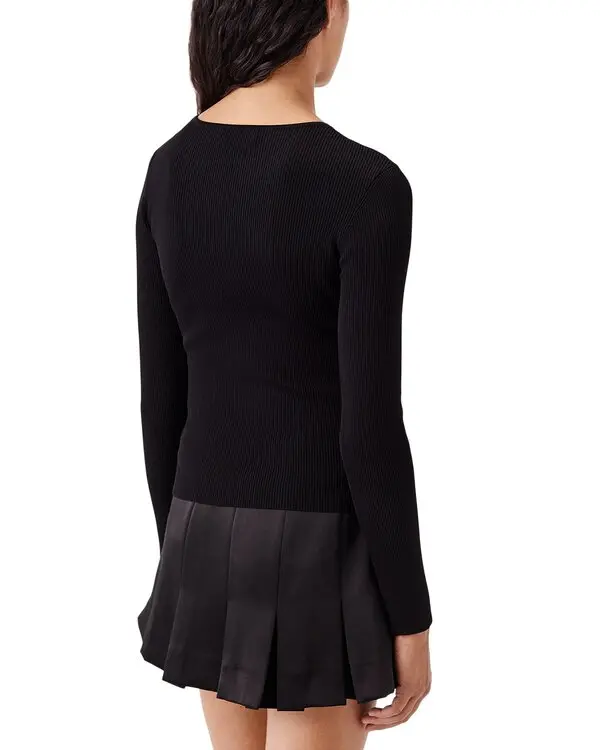 Tresse Murfy Fine Knit Cutout Top