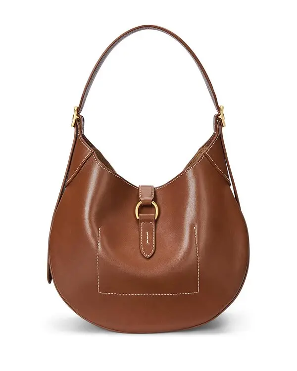 Polo Ralph Lauren Polo Id Leather Small Shoulder Bag