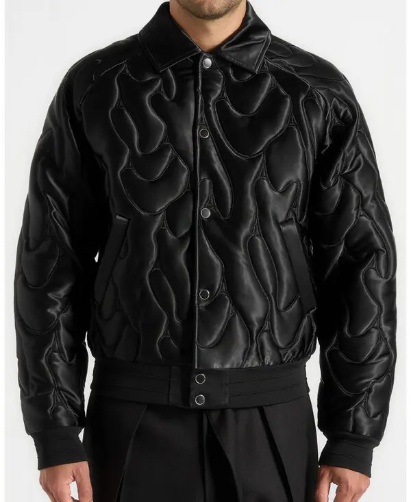 Manière De Voir Ugo Satin Embroidered Jacket