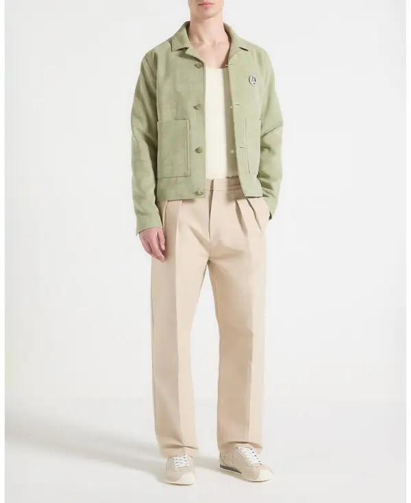 Manière De Voir Michel Relaxed Suede Jacket