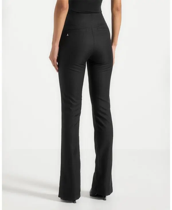 Manière De Voir Therese Tailored Button Detail Trousers
