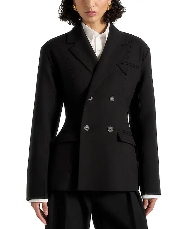 Manière De Voir Maia Double Breasted Blazer
