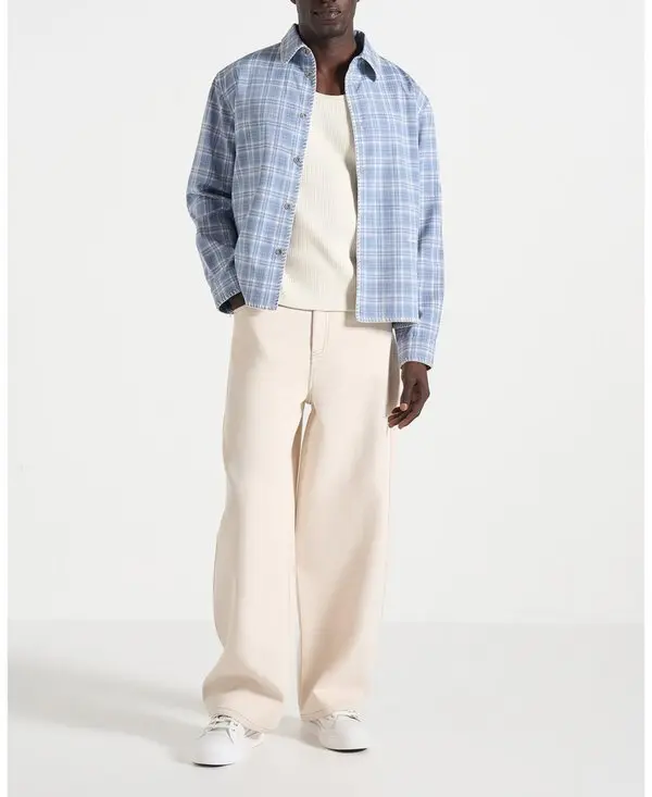 Manière De Voir Blake Whipstitch Check Shirt