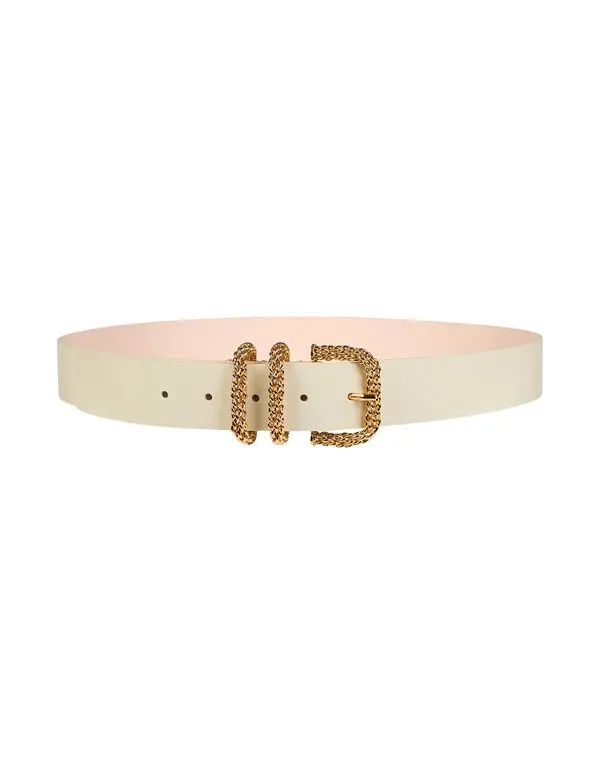 By Far Belt Cream Size Bovine Leather