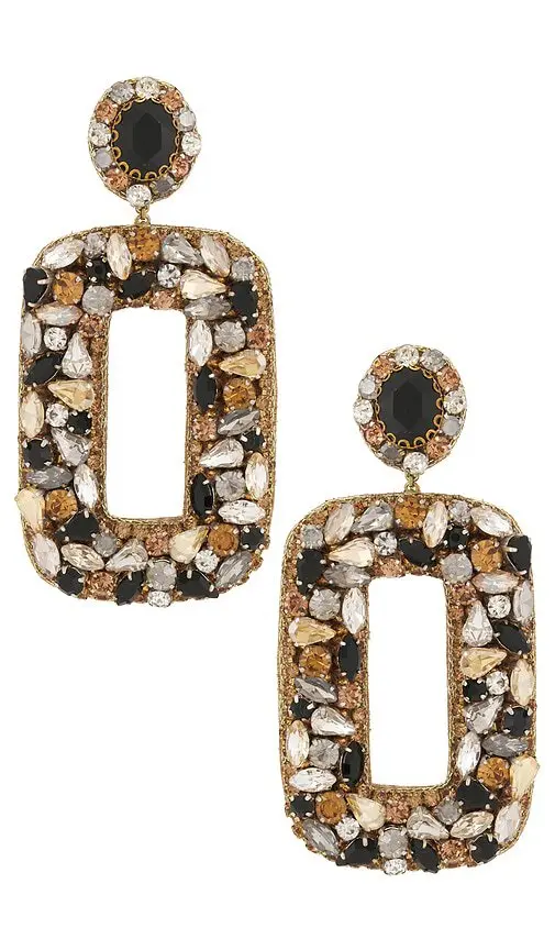 Deepa Gurnani Libi Earring In Neutral