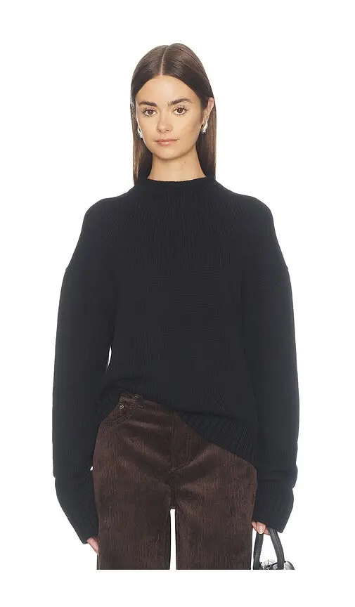 LOVERS AND FRIENDS Karin Funnel Neck Sweater