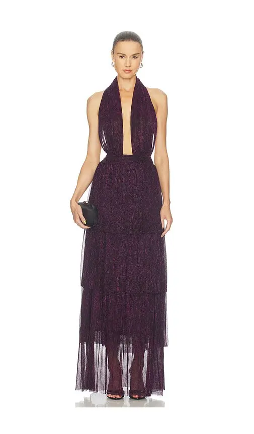 L'IDEE Nammos Dress In Purple