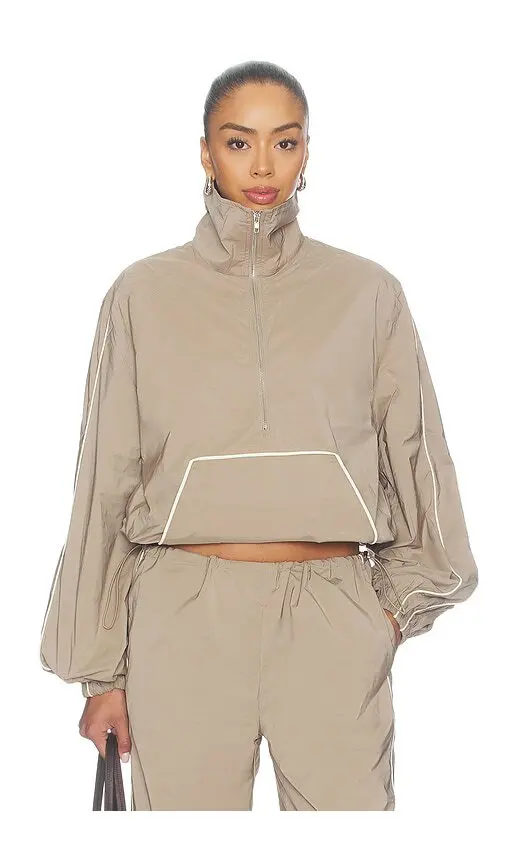 SNDYS. Arden Windbreaker In Brown
