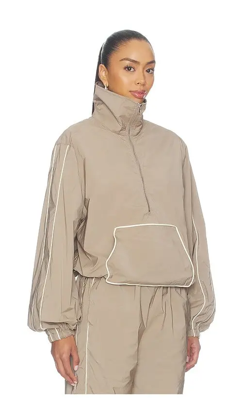 SNDYS. Arden Windbreaker In Brown