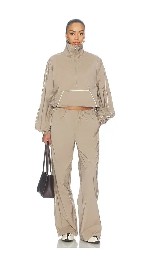 SNDYS. Arden Windbreaker In Brown