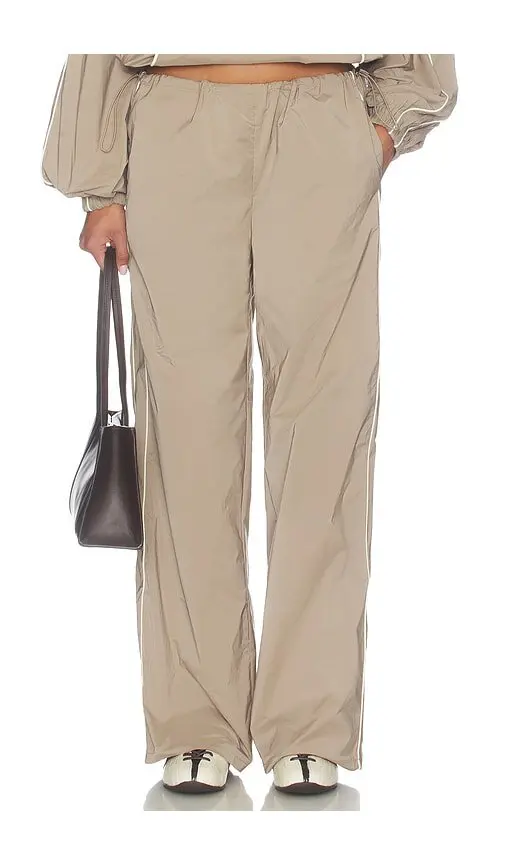 SNDYS. Arden Pant In Brown - Khaki