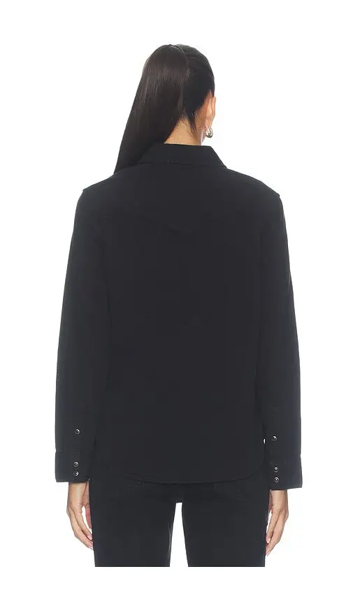 LEVI'S Heritage Western Denim Shirt In Black