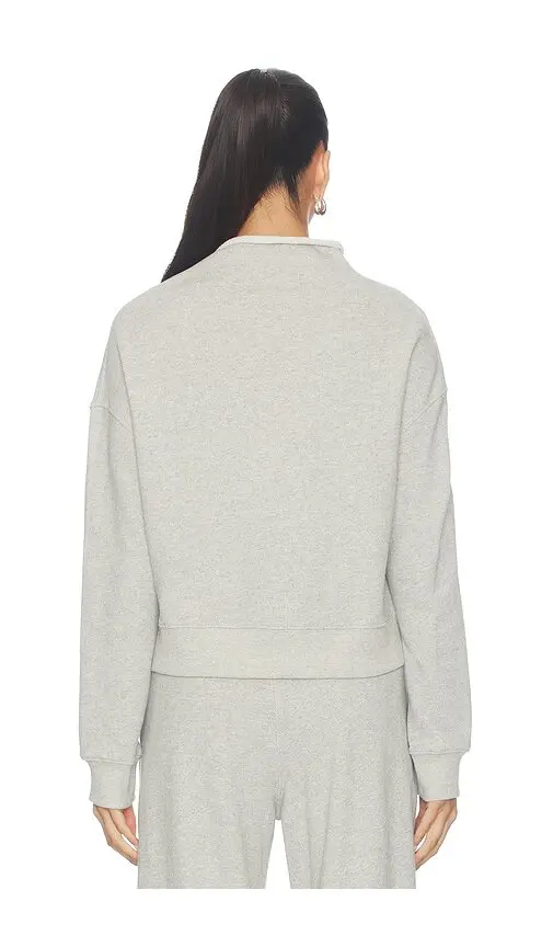 PERFECTWHITETEE Arden Pullover Sweatshirt In Light Grey