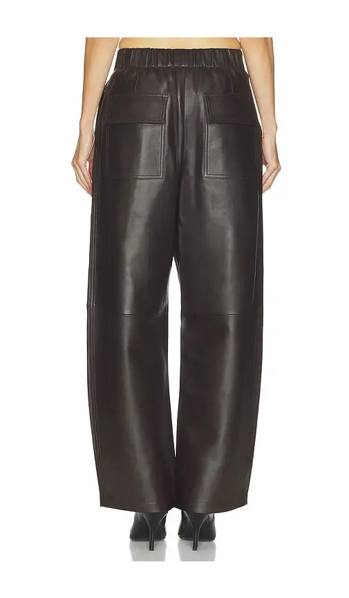 A.L.C. Palmer Pant In Chocolate